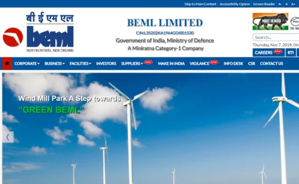 Bharat Earth Movers Limited (BEML) Recruitment 2019: Apply for Specialist Advisor (Aerospace ...