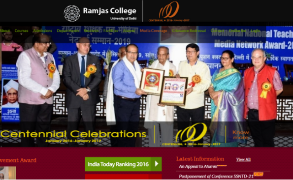 Ramjas College (Delhi University) Recruitment 2019: Apply Online for ...