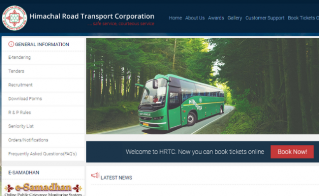 HRTC Recruitment 2020: Apply for 400 Driver Post at hrtchp.com, Get ...