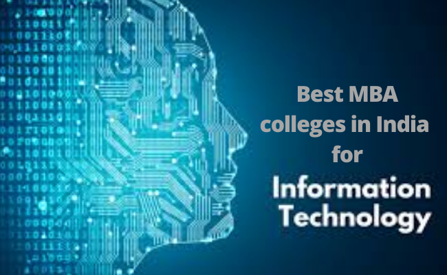 Best MBA colleges in India for Information Technology - 2020 – PaGaLGuY