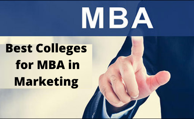 Best Colleges for MBA in Marketing in India based on Return on ...