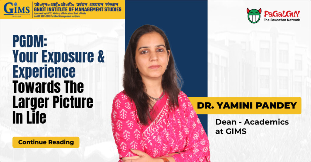 GNIOT: Exploring the PGDM Programme with Dr. Yamini Pandey