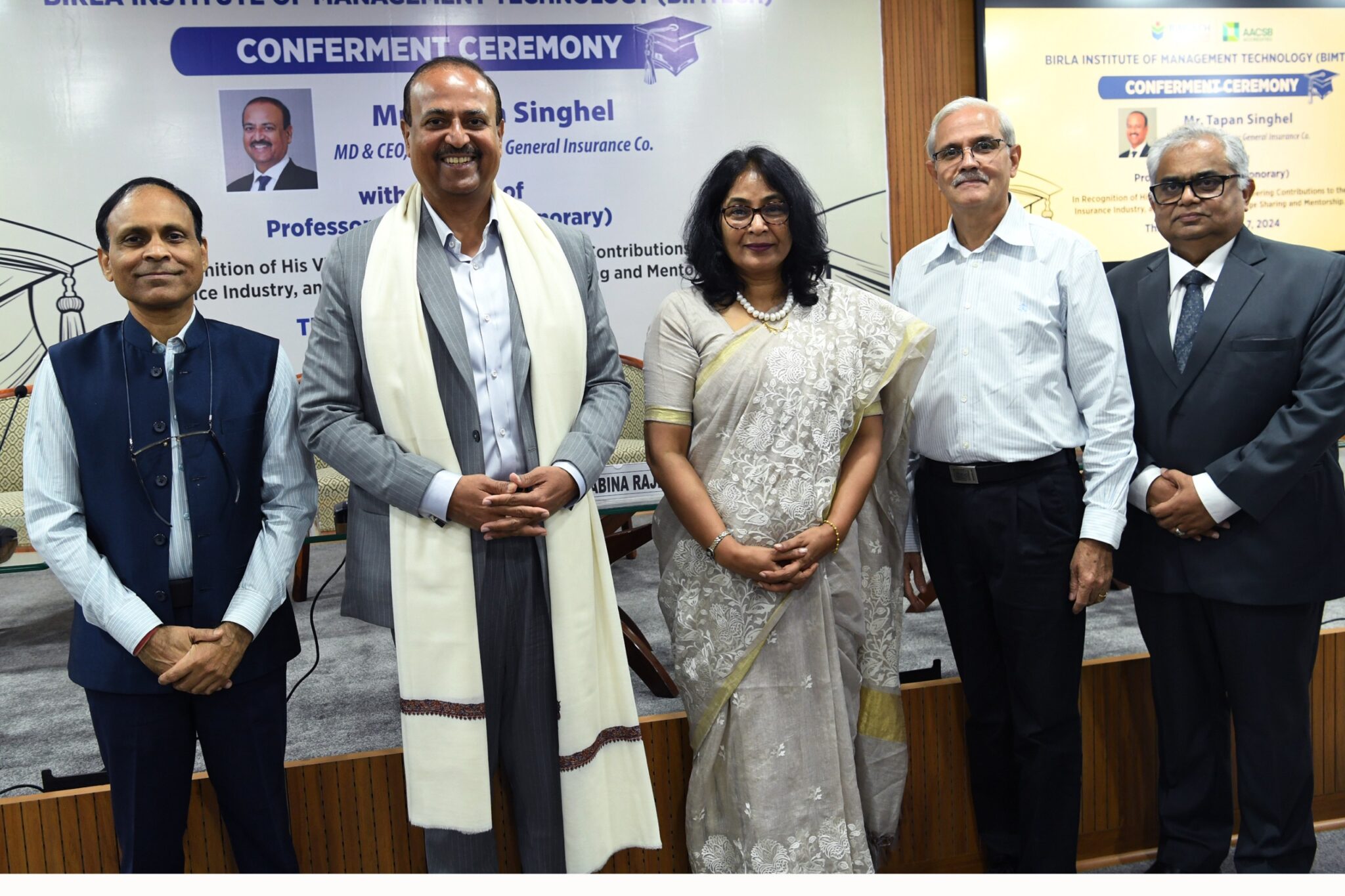 BIMTECH Welcomes Tapan Singhel, MD & CEO of Bajaj Allianz, as Honorary ...